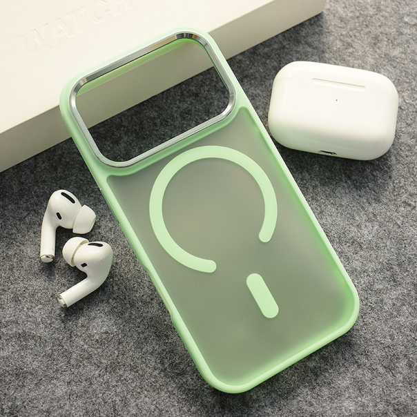 Maska za iPhone 17 Pro Candy Shield Mag Case svetlo zelena - 619039
