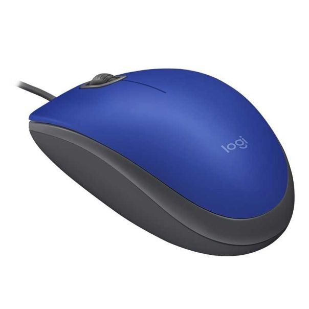 LOGITECH M110 Silent Optical plavi miš - MIS01333