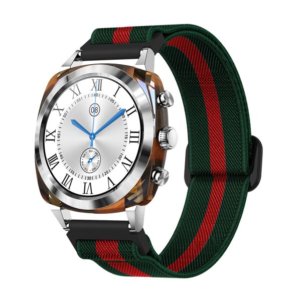 Pametni sat CF20 platnena narukvica, srebrna - SW306