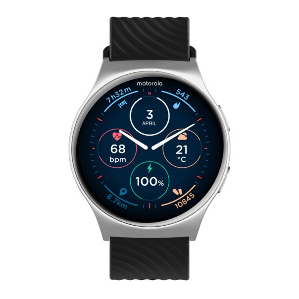 MOTOROLA Pametni sat Moto Watch 120, srebrna - SW418