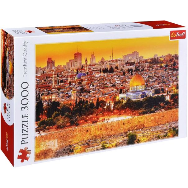 TREFL Puzzle The roofs of Jerusalem - 3000 delova - T33032