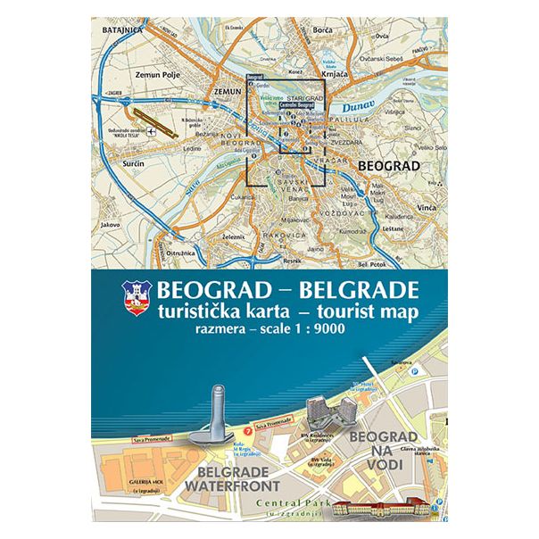 Turistička info karta Beograda - 9788678020742